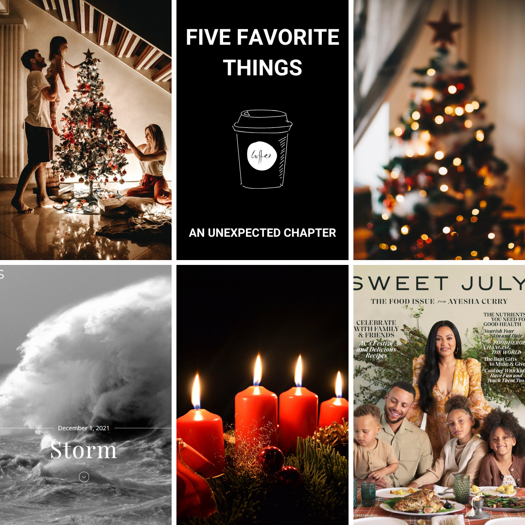 Five Favorite Things: December – An Unexpected Chapter