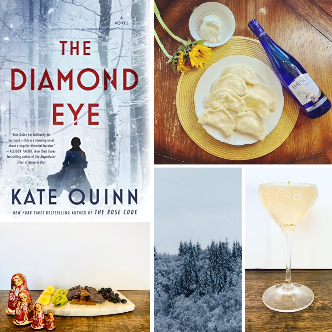 The Diamond Eye by Kate Quinn: Book Review and Book Club Menu – An ...